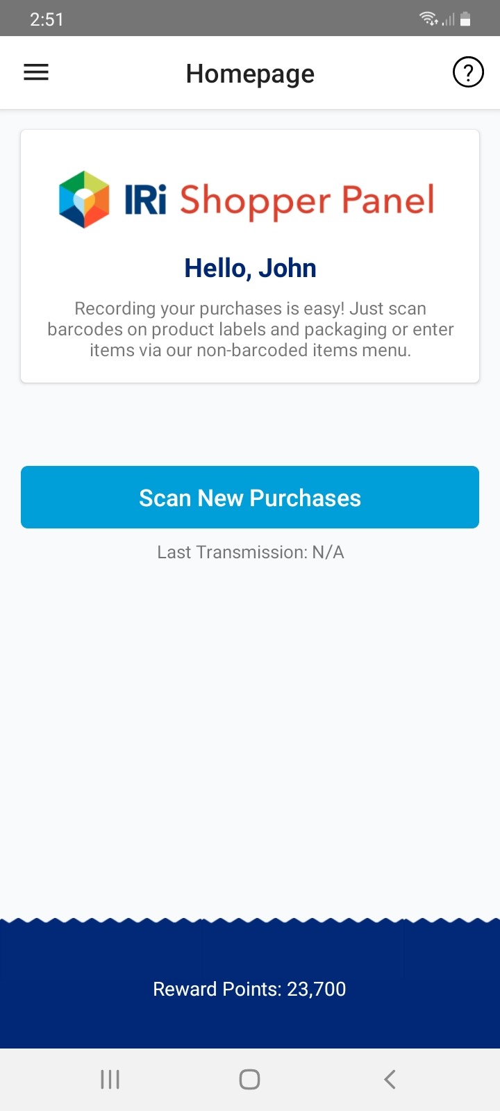 How do I scan and transmit my purchase? – IRI Shopper Panel