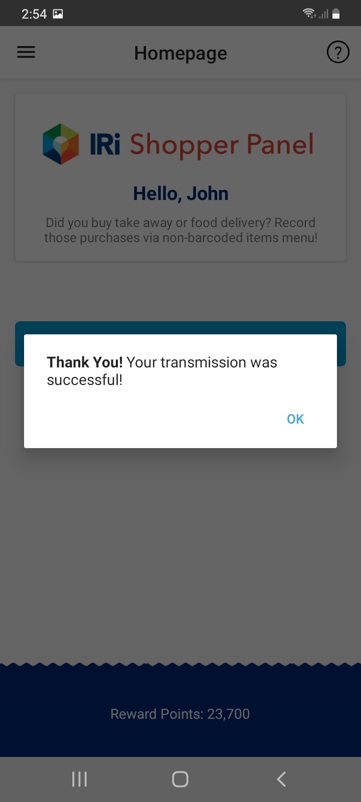 How do I scan and transmit my purchase? – IRI Shopper Panel